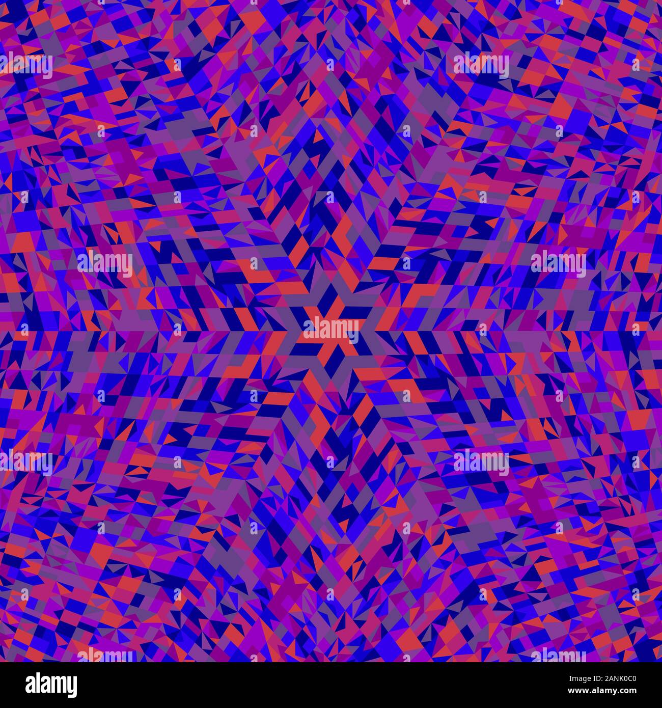 Dynamic Tiled Pattern Background Design Circular Abstract Vector Graphic From Geometrical