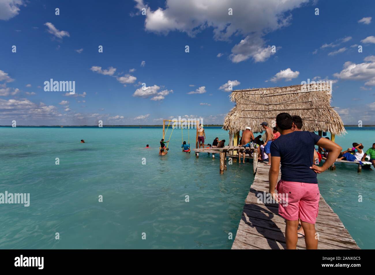A small town of Bacalar in QUintana Roo state Stock Photo - Alamy