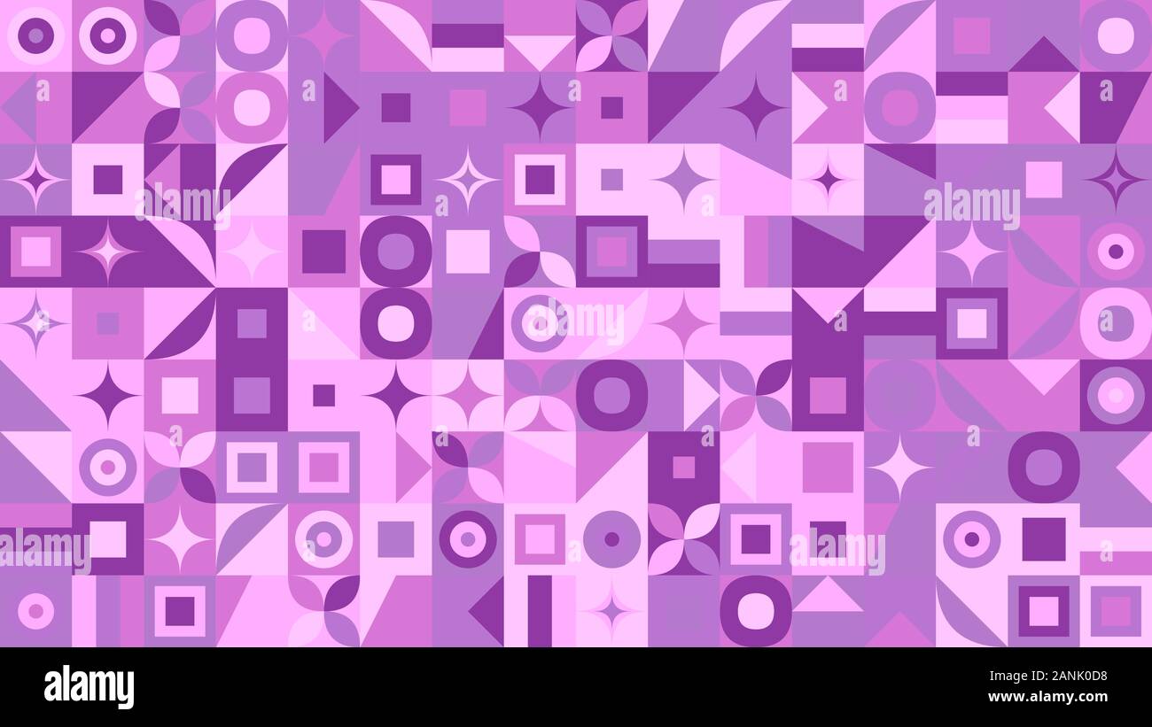 Colorful chaotic geometrical pattern desktop background - random ...