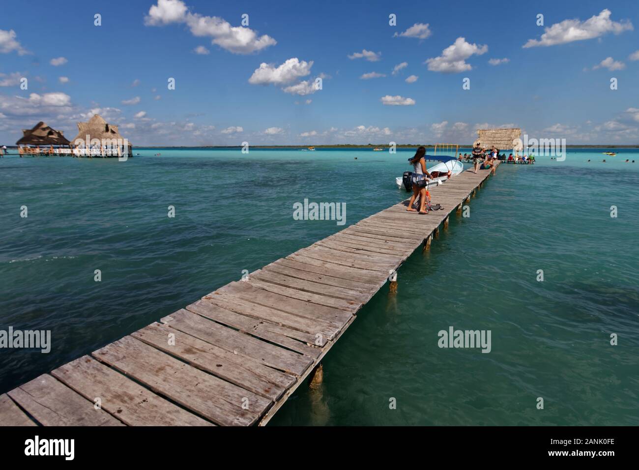 A small town of Bacalar in QUintana Roo state Stock Photo - Alamy