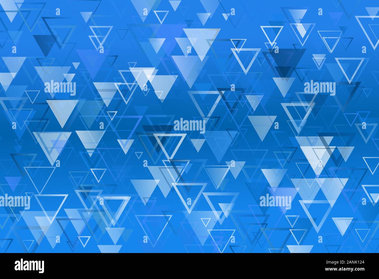 Geometrical regular triangle landing page background - abstract chaotic ...