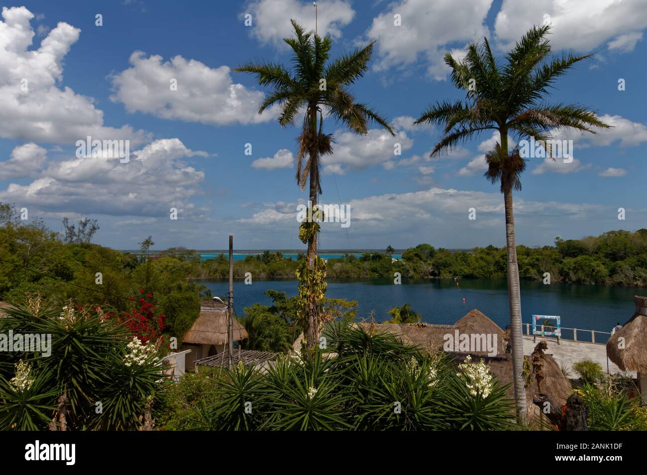 A small town of Bacalar in QUintana Roo state Stock Photo - Alamy