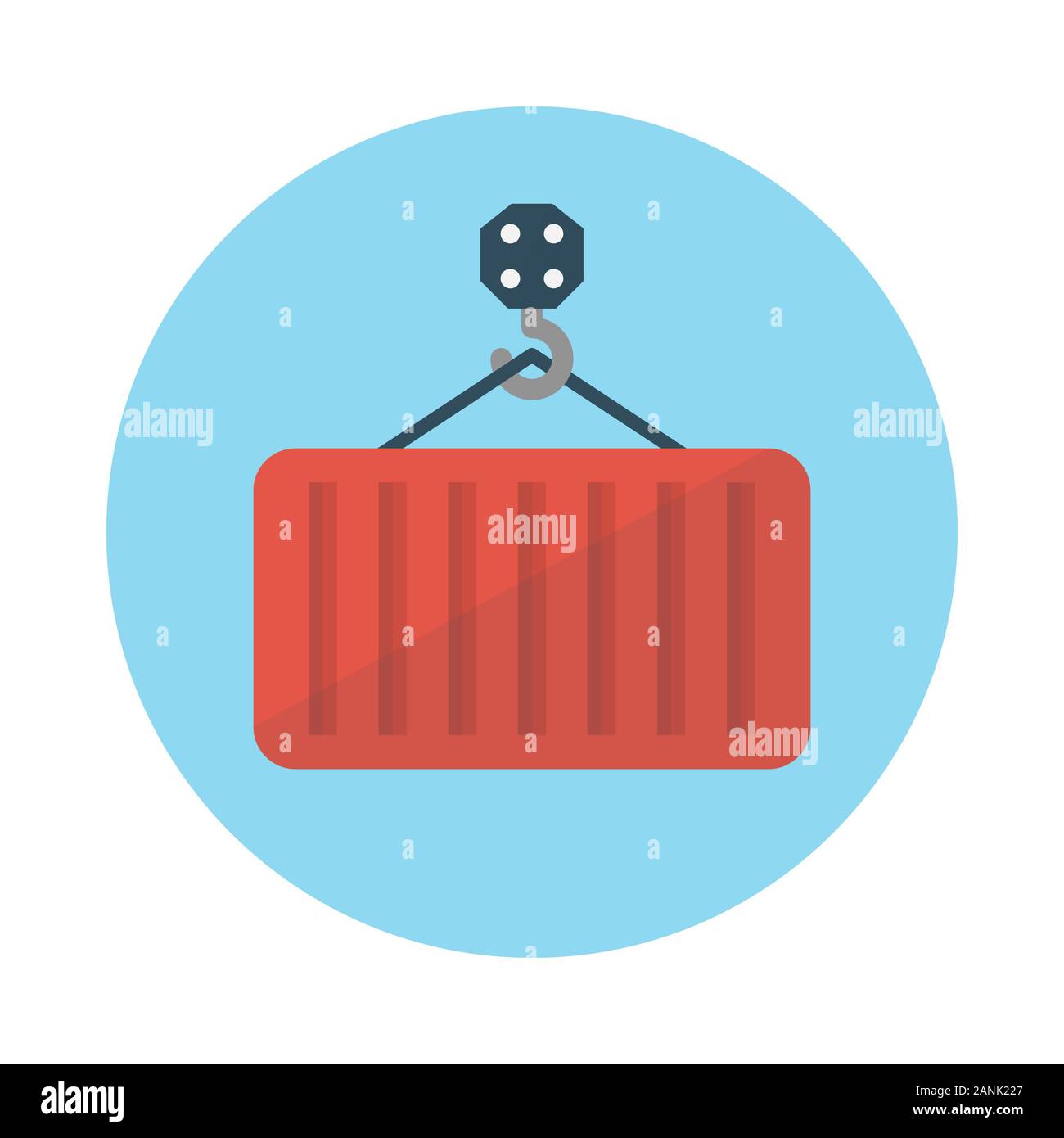 Ship container icon delivery hi-res stock photography and images - Alamy