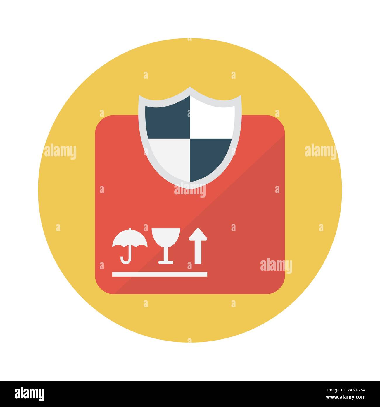 Delivery shield hi-res stock photography and images - Alamy