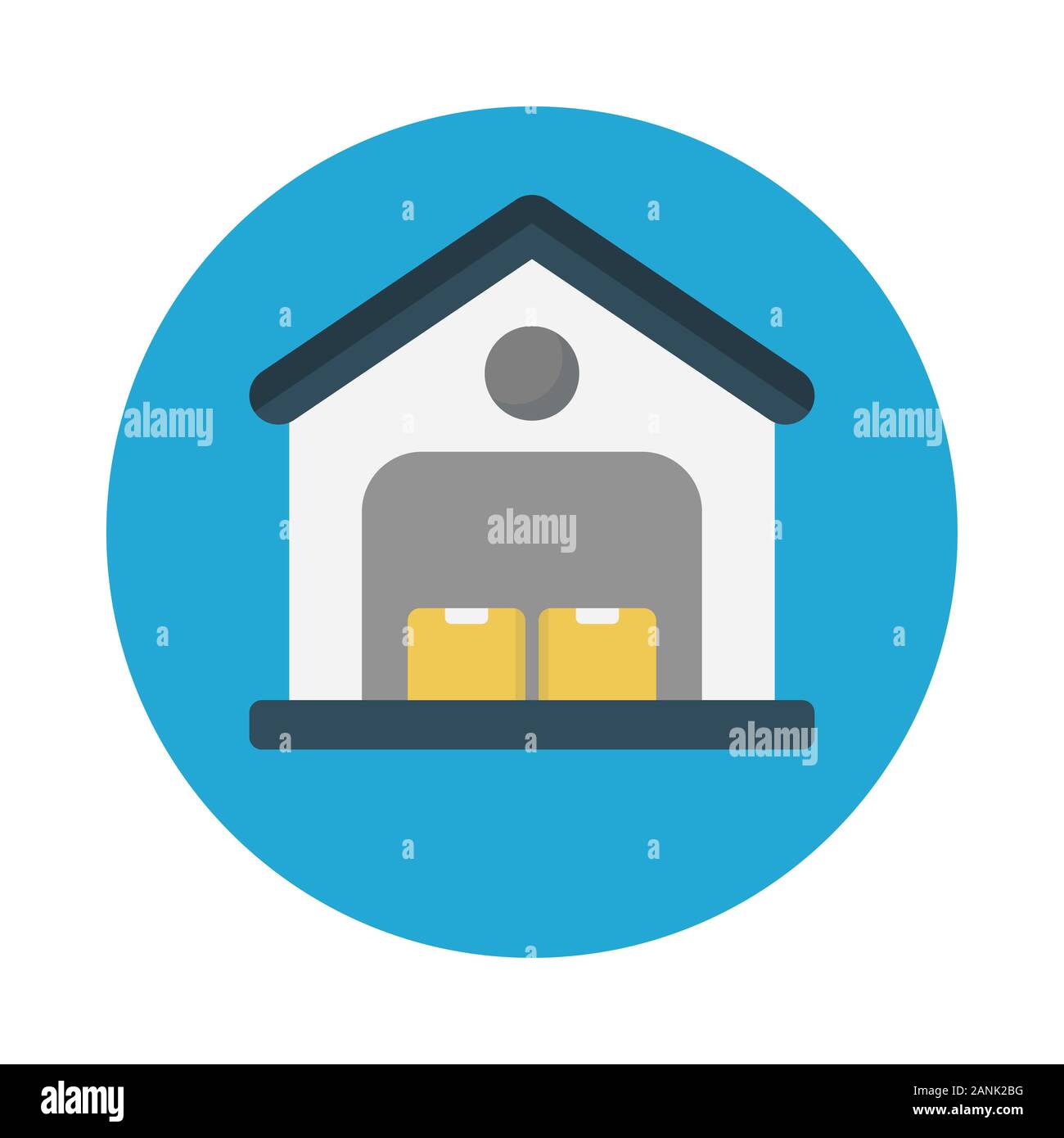 Warehouse vector icon symbol hi-res stock photography and images - Alamy