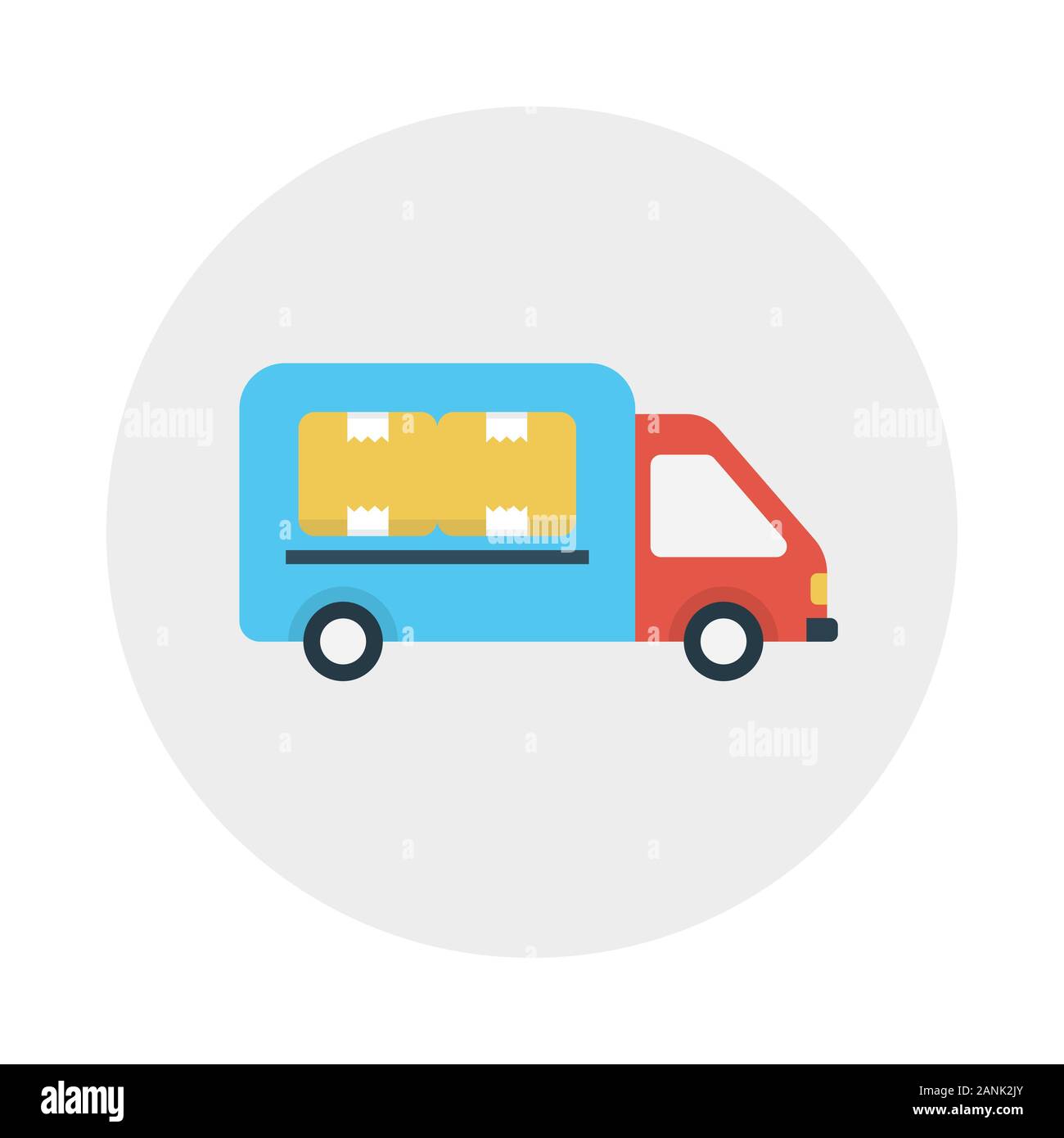 Cargo shipping delivery icon Cut Out Stock Images & Pictures - Alamy