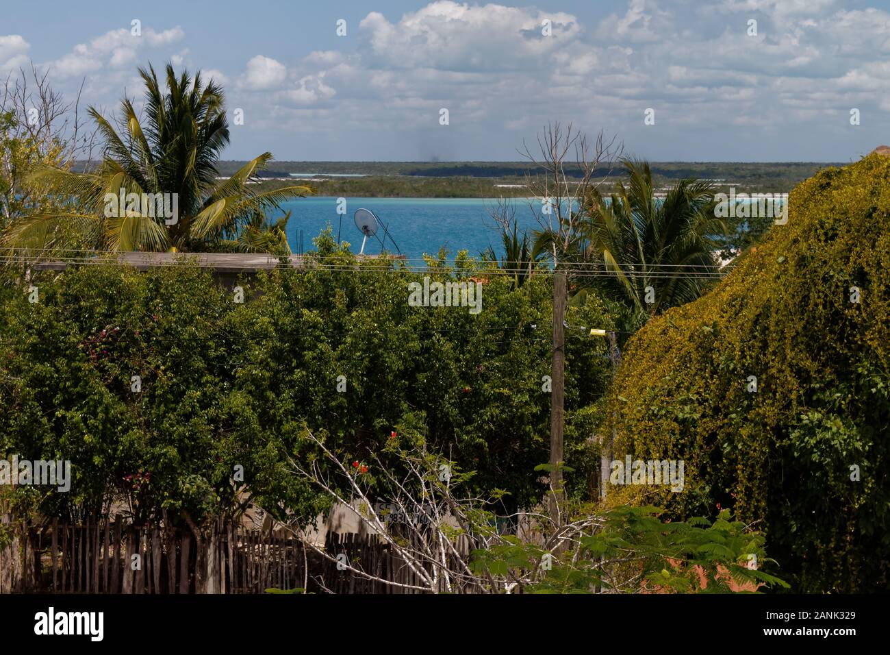A small town of Bacalar in QUintana Roo state Stock Photo - Alamy