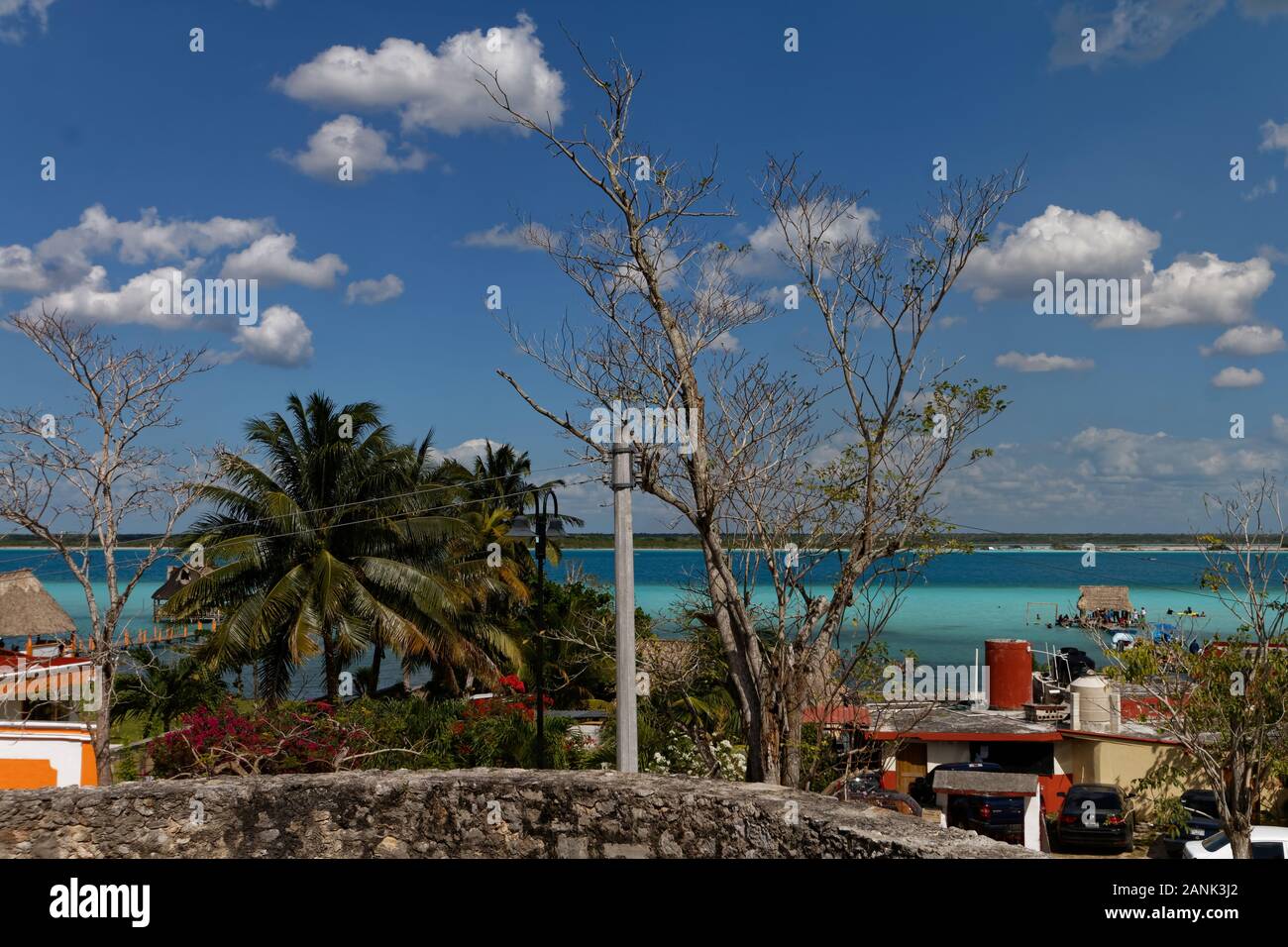 A small town of Bacalar in QUintana Roo state Stock Photo - Alamy