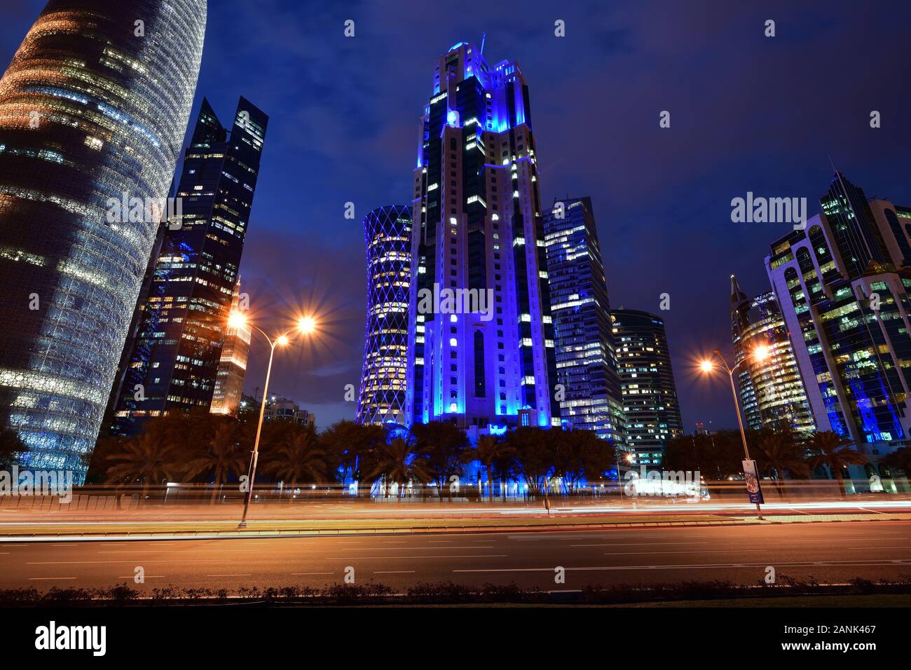 Burj qatar doha tower doha hi-res stock photography and images - Alamy
