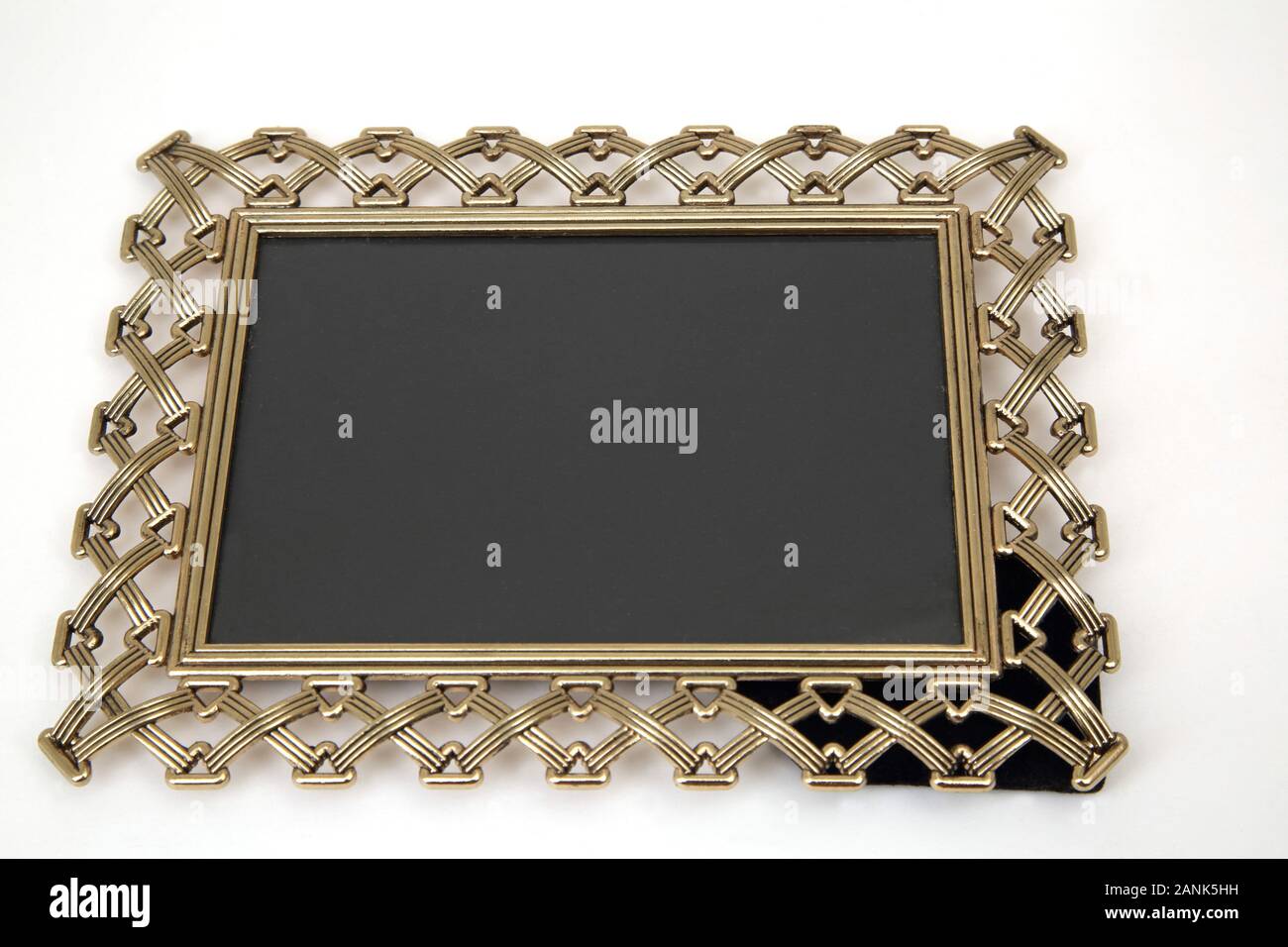 Brass Photo Frame Stock Photo - Alamy