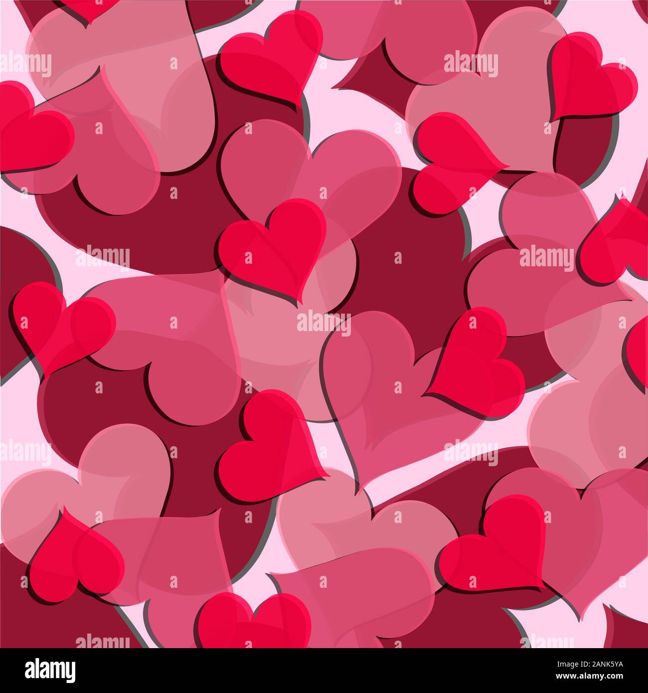 Heart pattern vector hi-res stock photography and images - Alamy