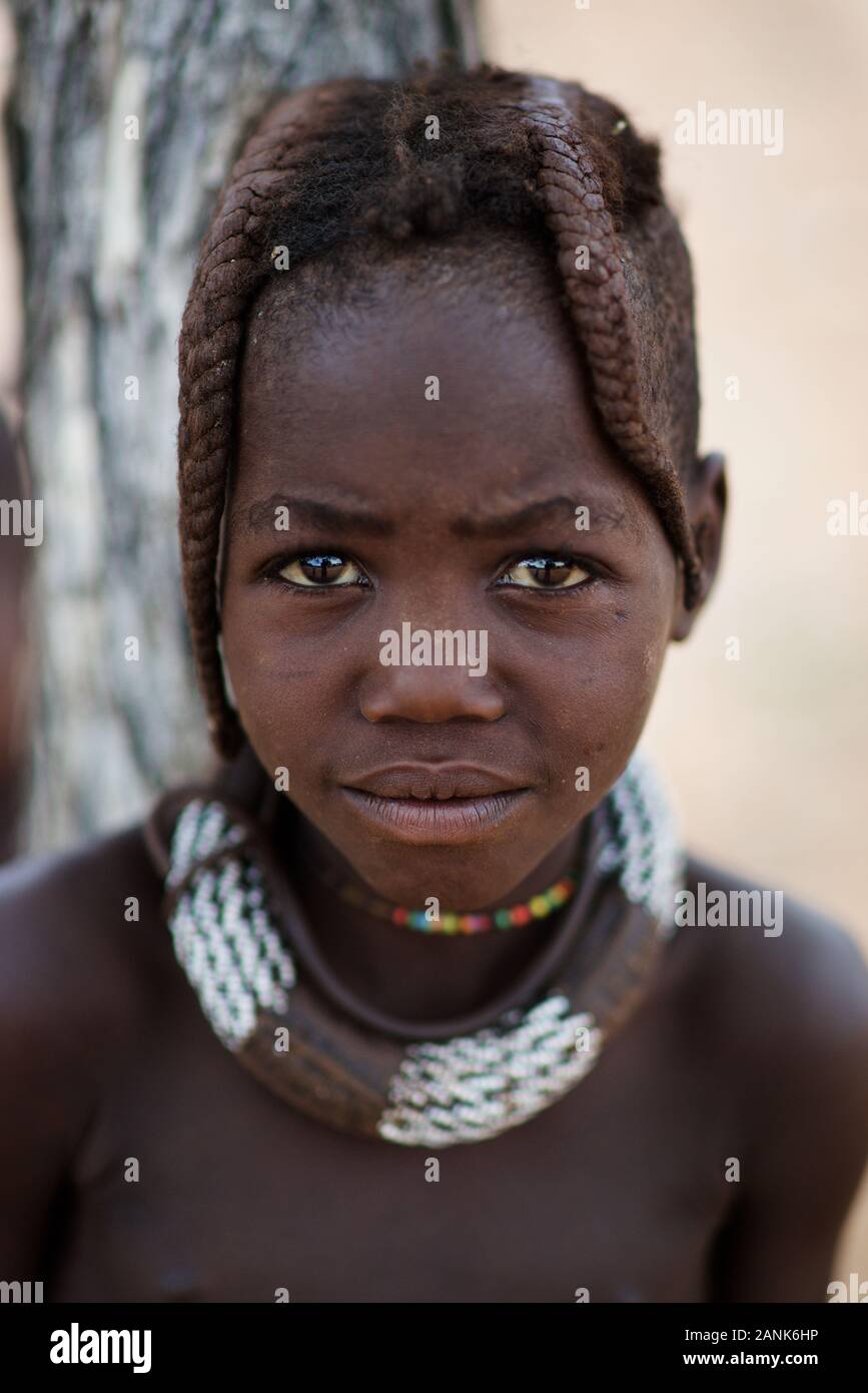 Young himba girls hi-res stock photography and images - Alamy