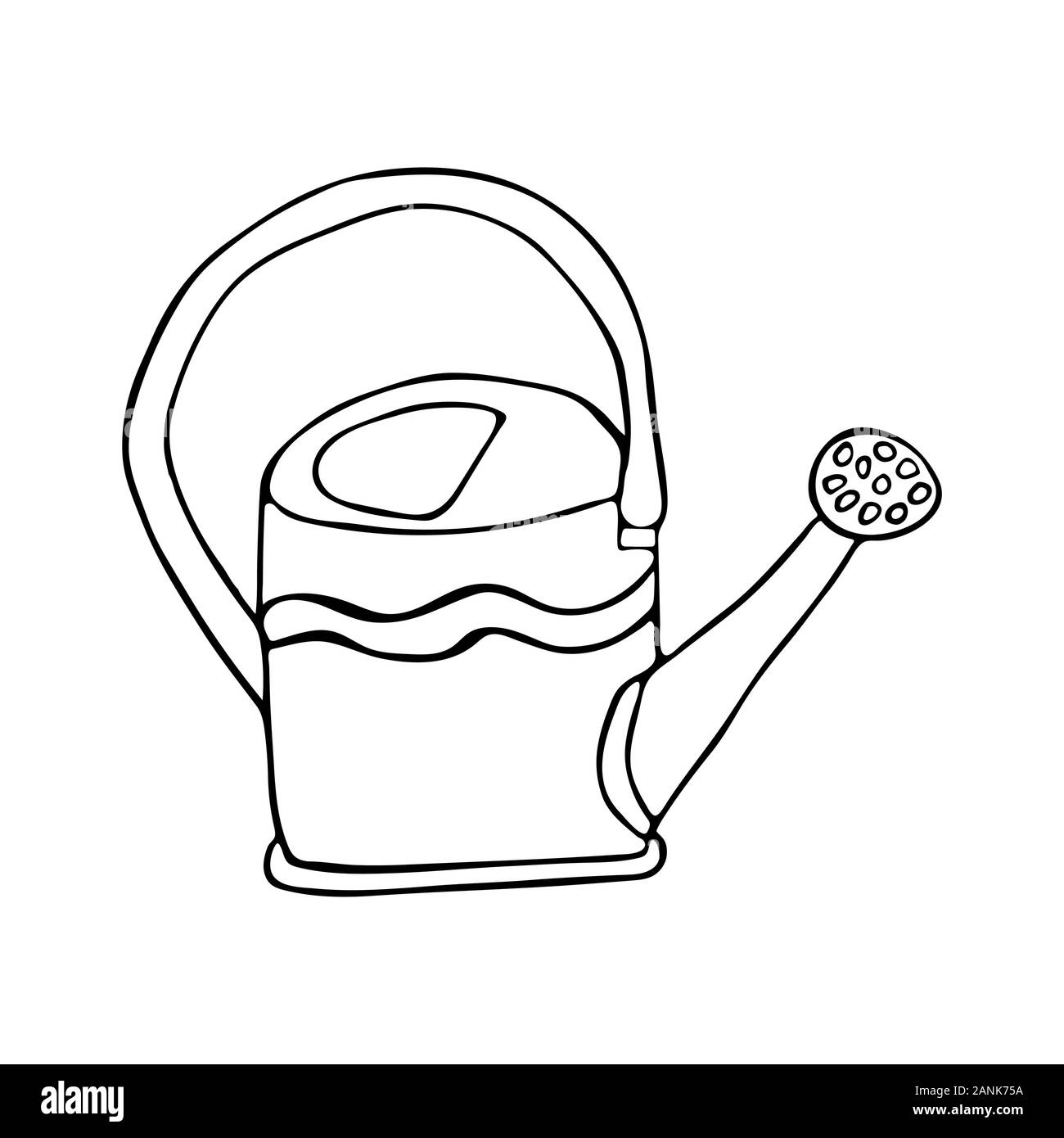 Plants container summer Stock Vector Images - Alamy