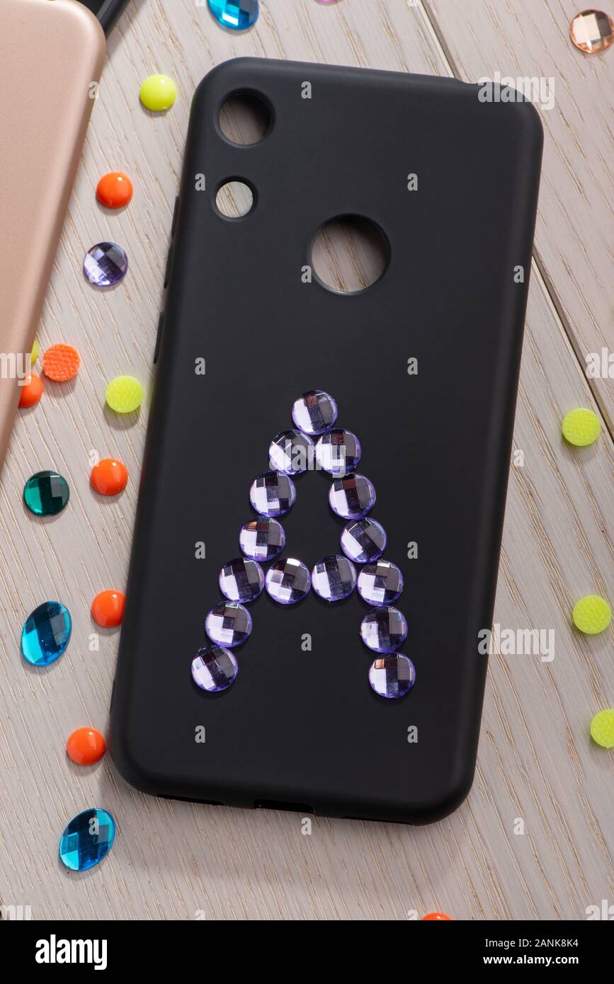 Phone case letter design hi-res stock photography and images - Alamy