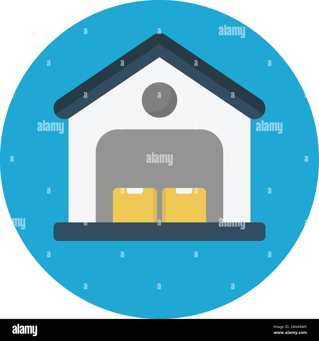 Packing garage Stock Vector Images - Alamy