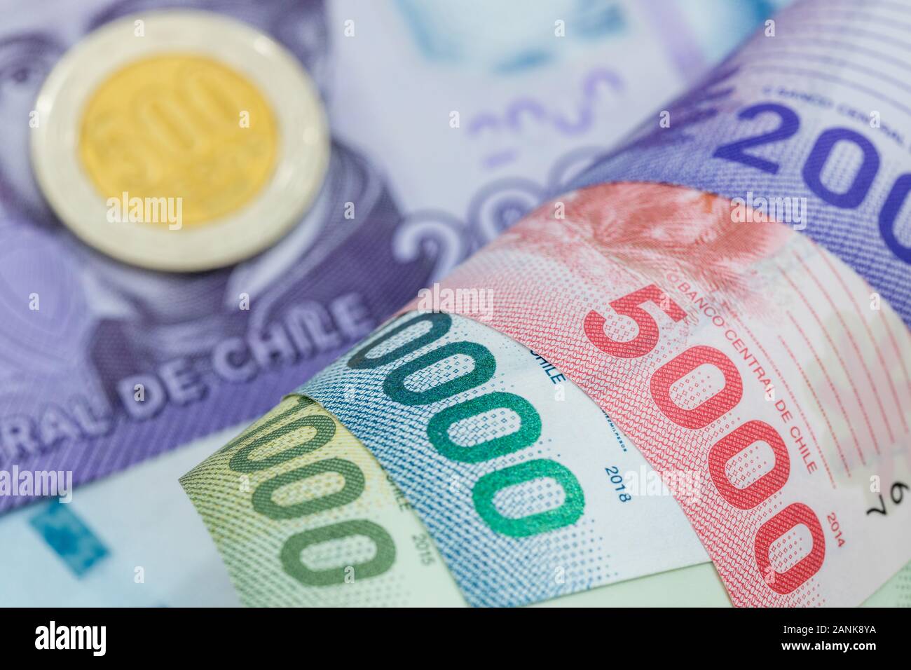 Chile chilean peso hi-res stock photography and images - Alamy