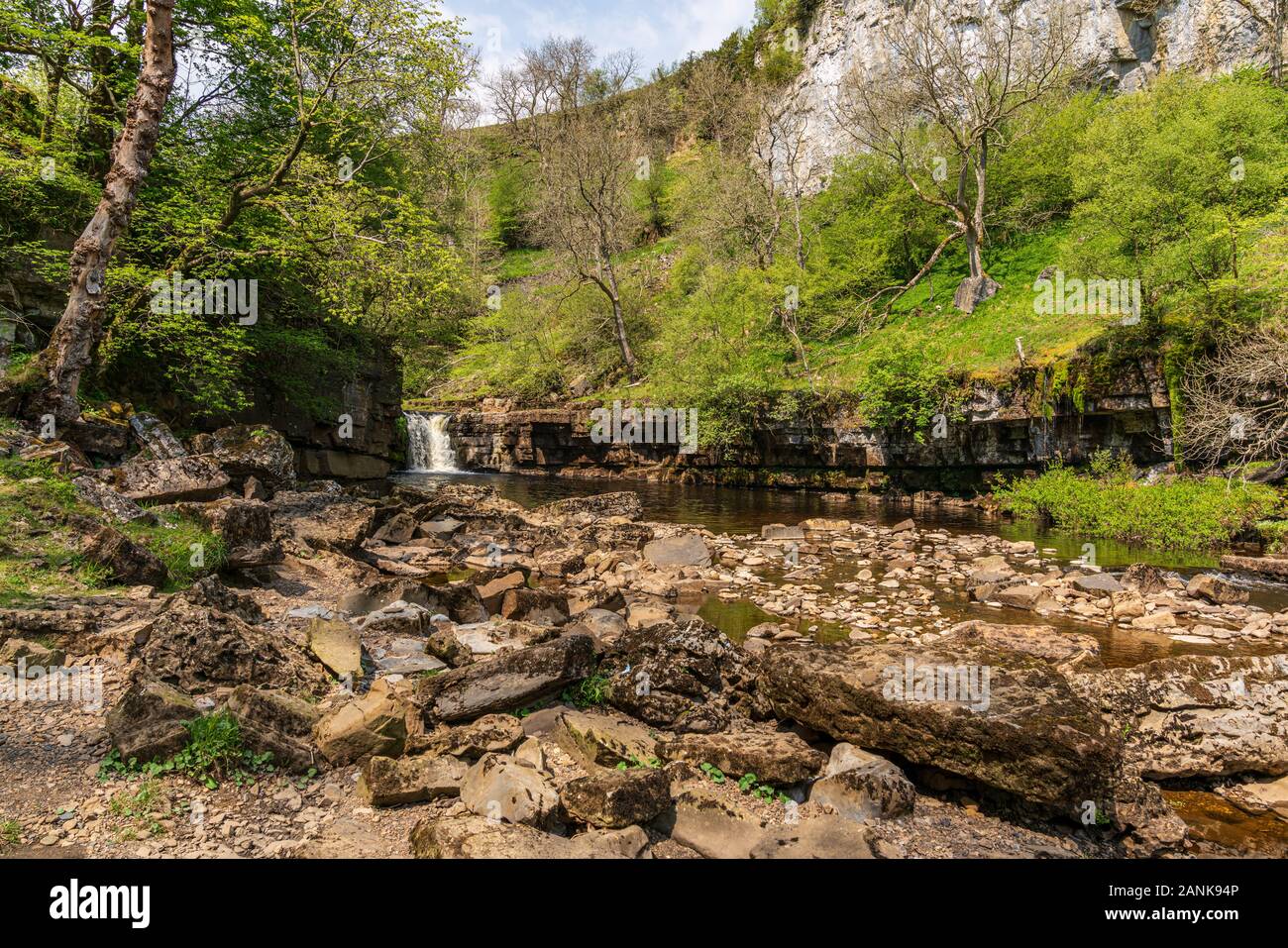 The Kisdon Force near Keld, North Yorkshire, England, UK Stock Photo ...