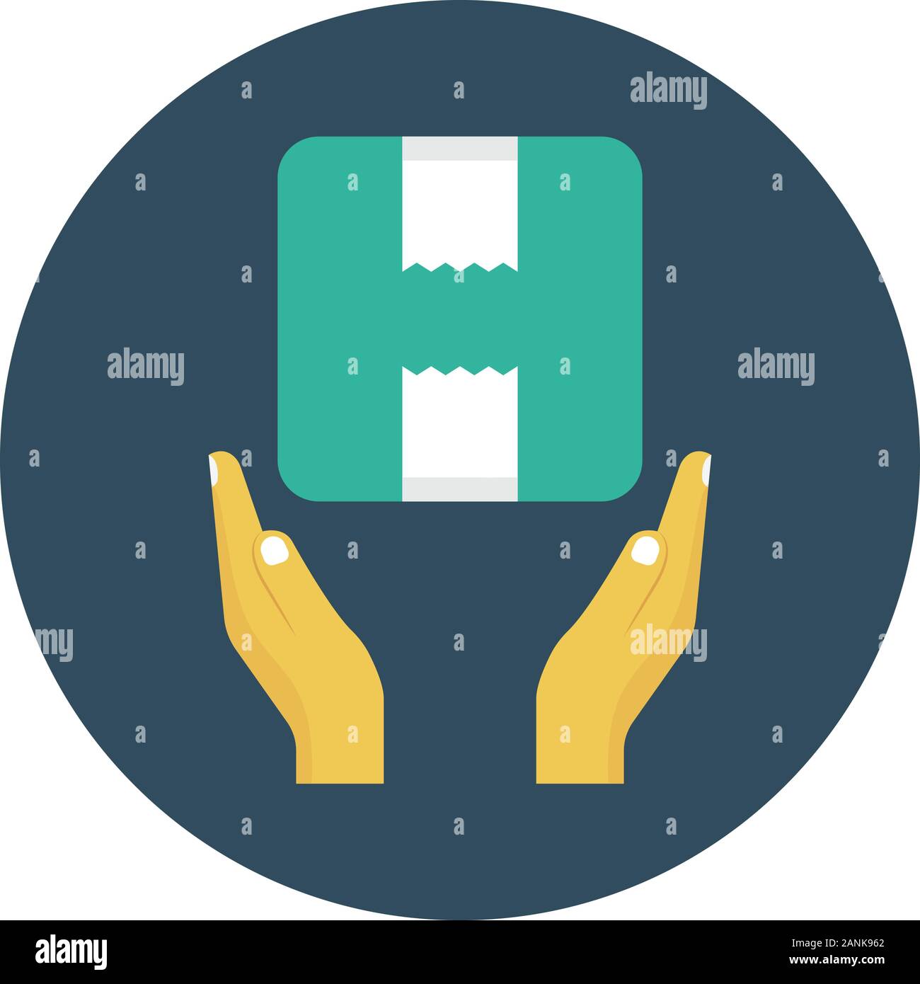 Carton marks icon Stock Vector Images - Alamy
