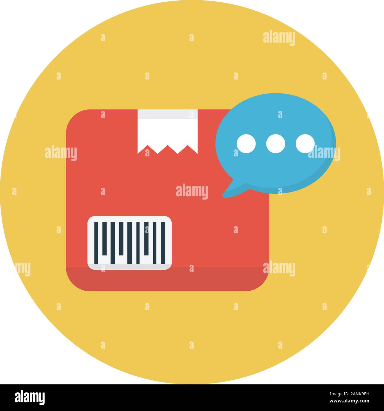 Letter box and parcel box Stock Vector Images - Alamy