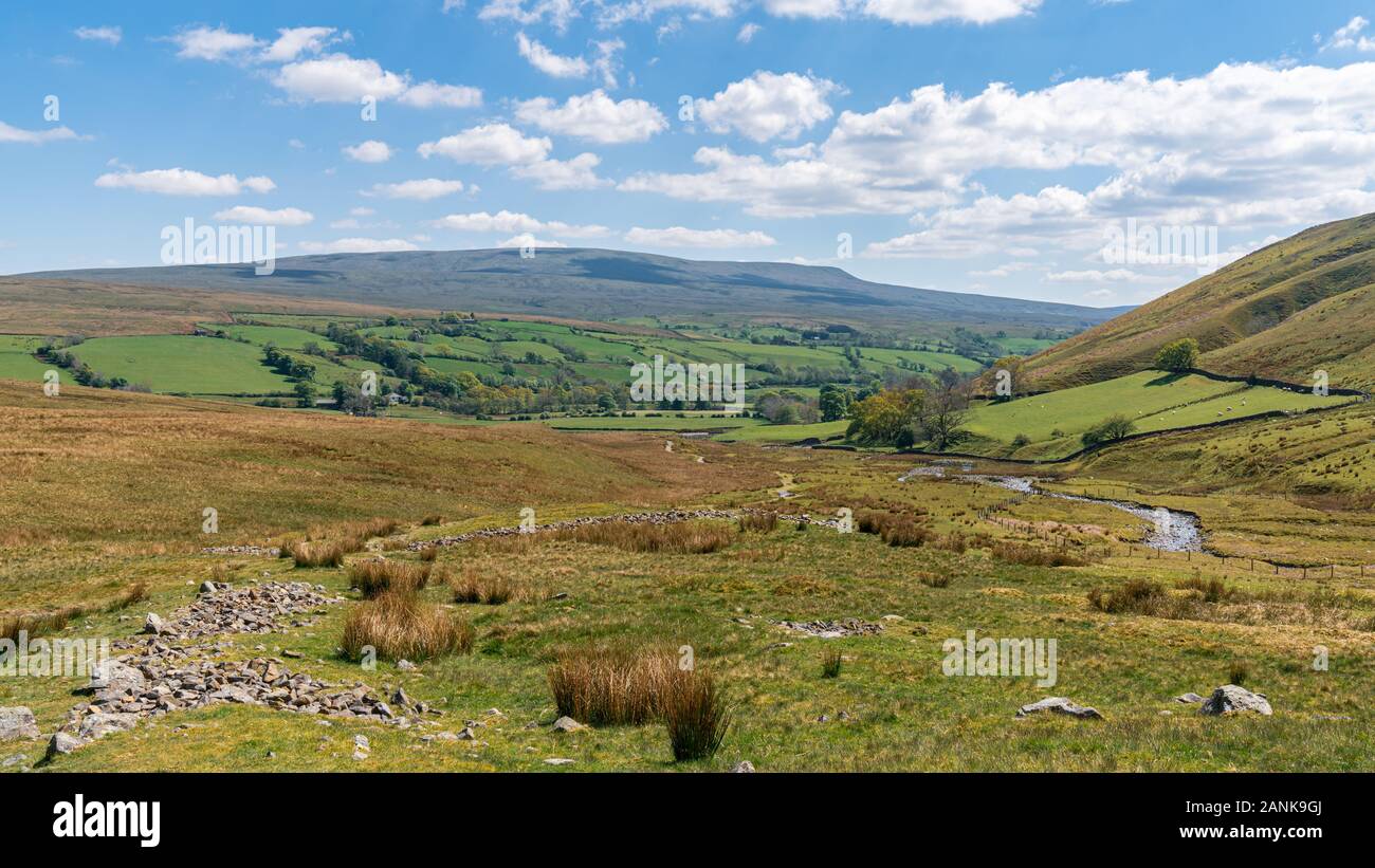 Yorkshire Dales Landscape near Low Haygarth, Cumbria, England, UK Stock ...