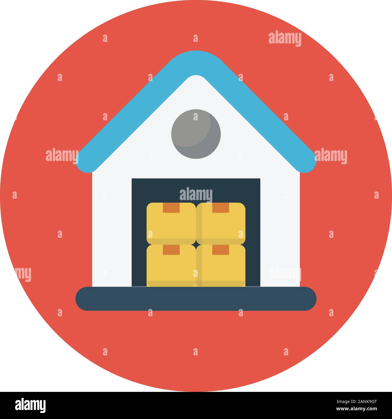 Pallet shelf Stock Vector Images - Alamy
