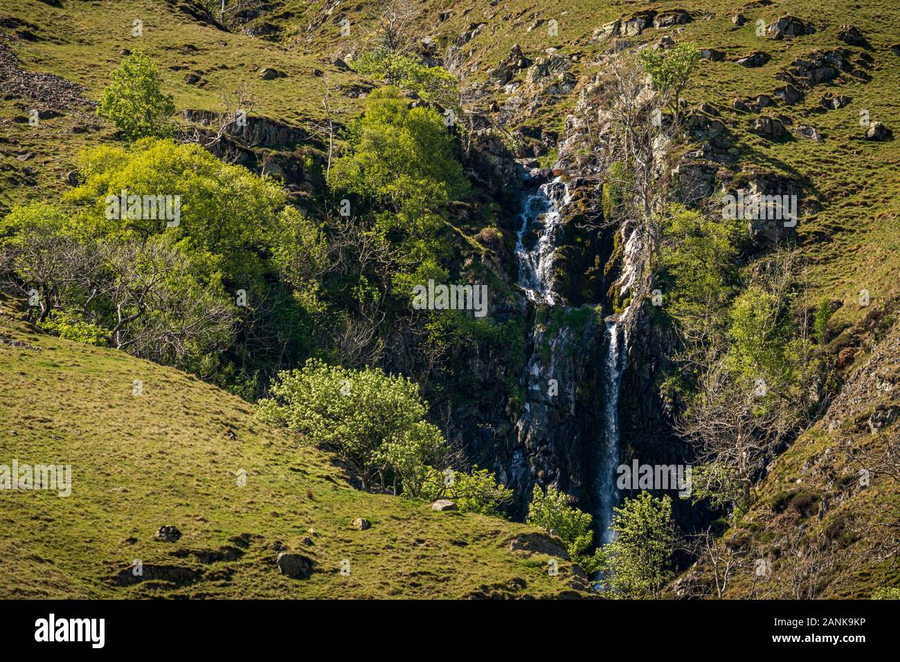 Cautley Spout Waterfall in the Howgill Fells near Low Haygarth ...