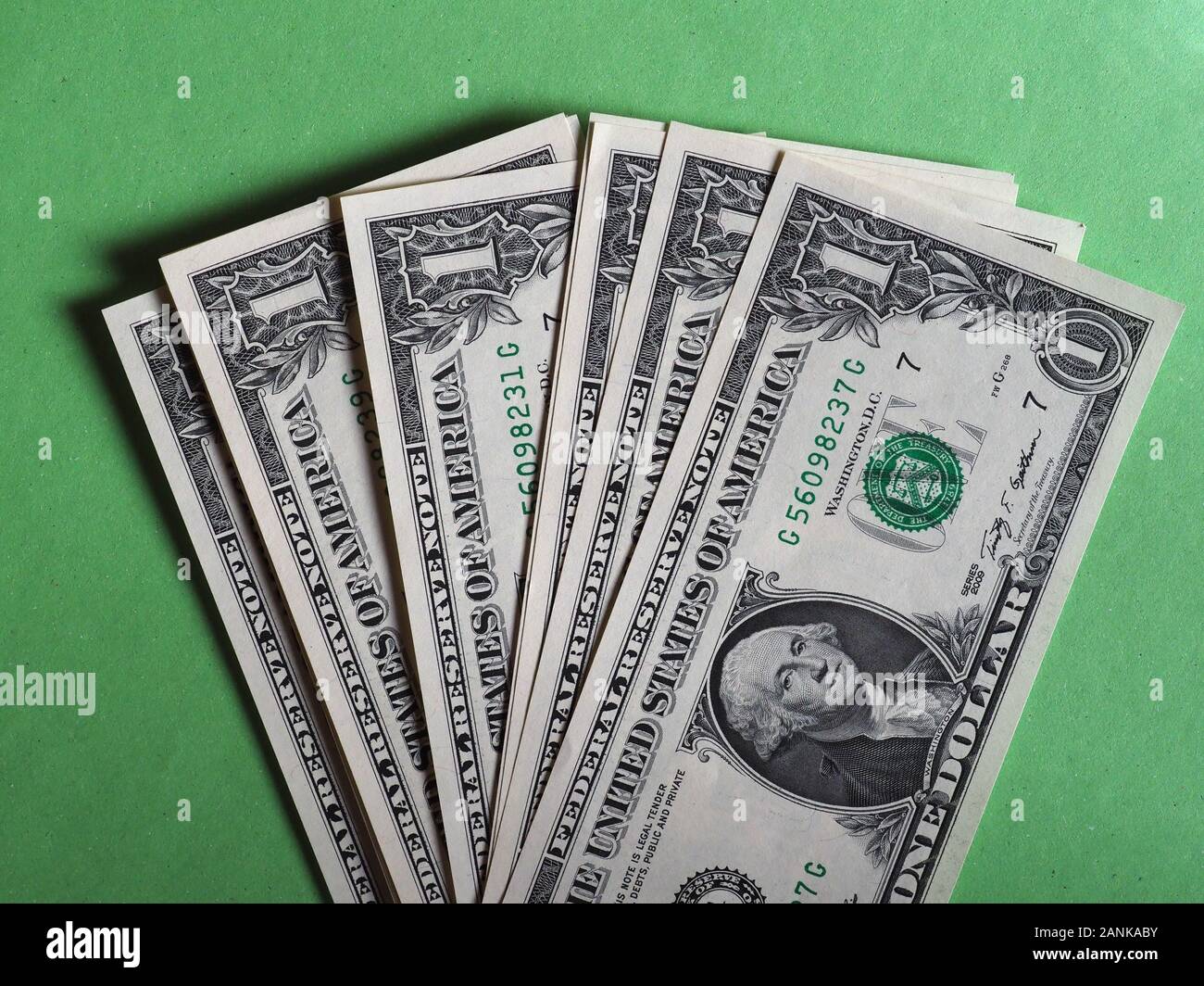 Dollar banknotes money (USD), currency of United States Stock Photo - Alamy