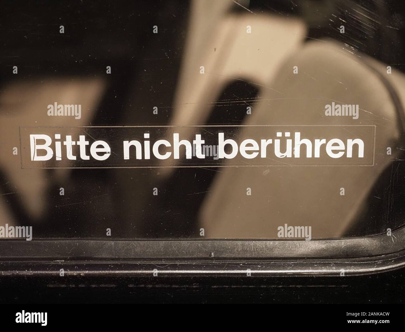 Bitte nicht beruehren hi-res stock photography and images - Alamy