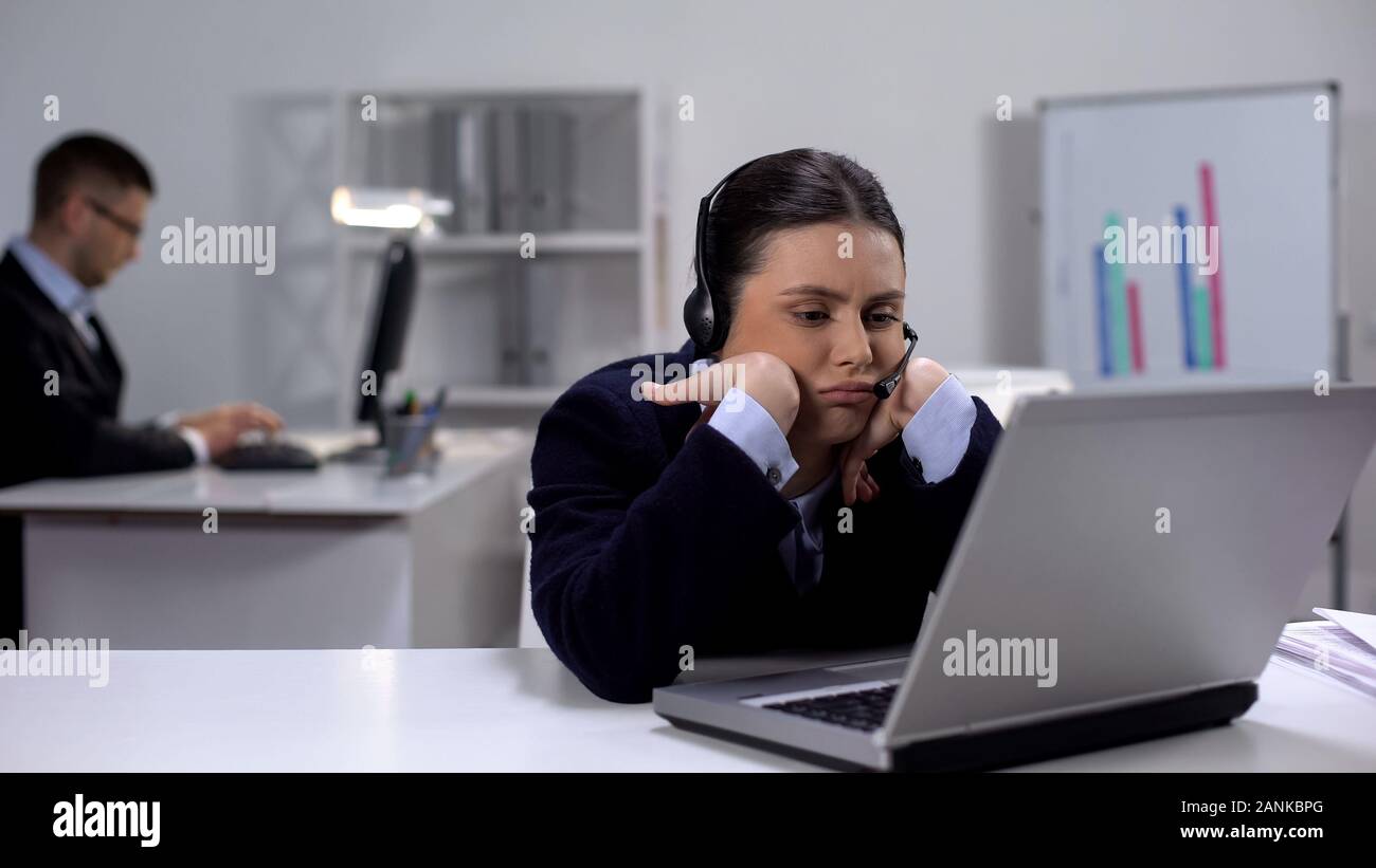 Phone Call Waiting Bored High Resolution Stock Photography and Images ...