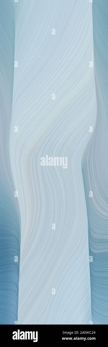 surreal designed vertical header with pastel blue, light steel blue and ...