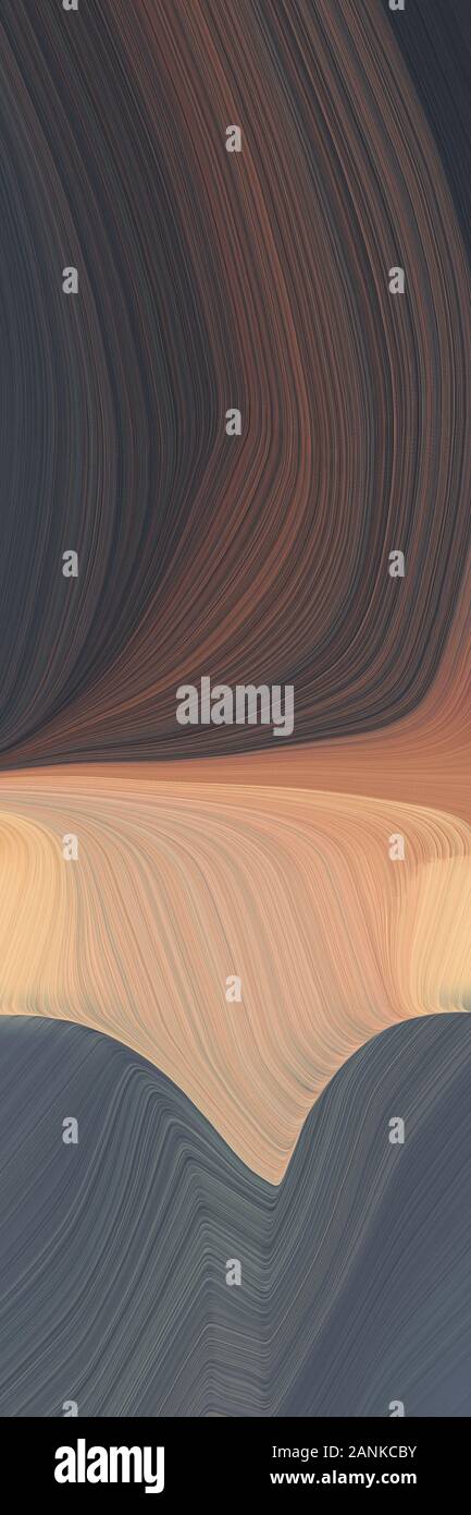 colorful designed vertical header with dark slate gray, tan and pastel ...