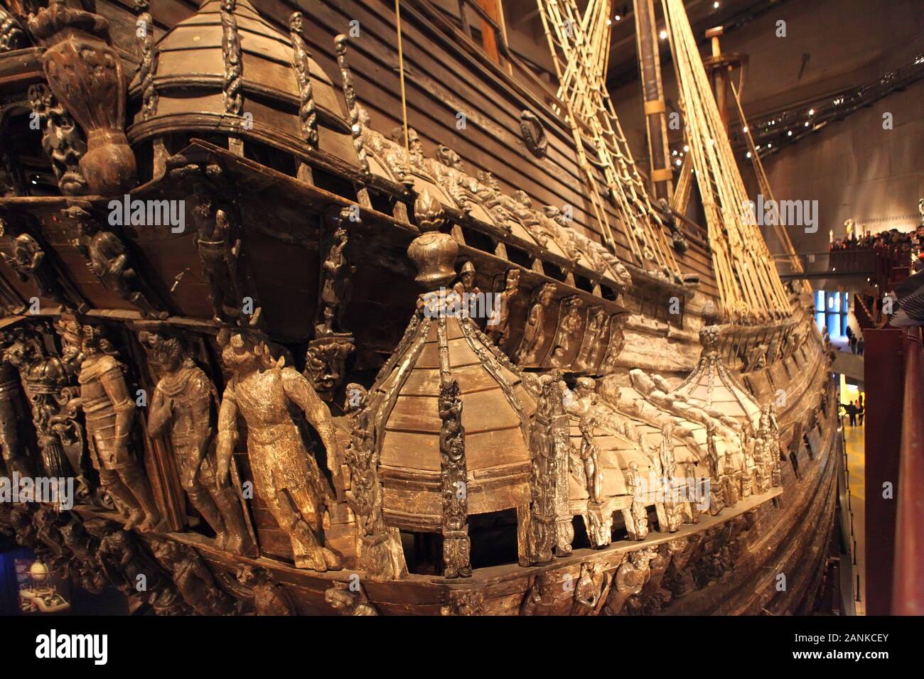 STOCKHOLM, SWEDEN - JANUARY 06, 2018: Vasa Museum unique, world's only ...