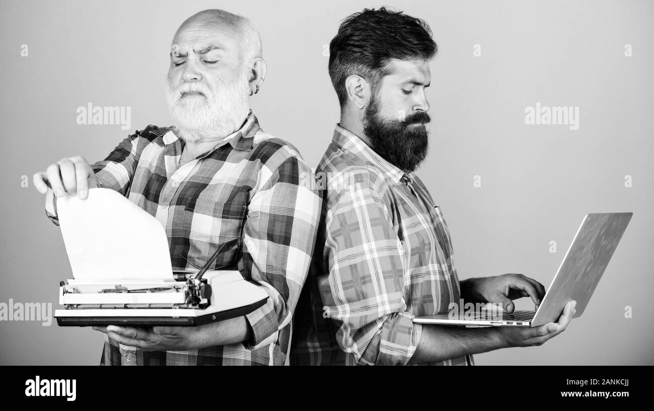 Old Technology Vs New Technology High Resolution Stock Photography and ...