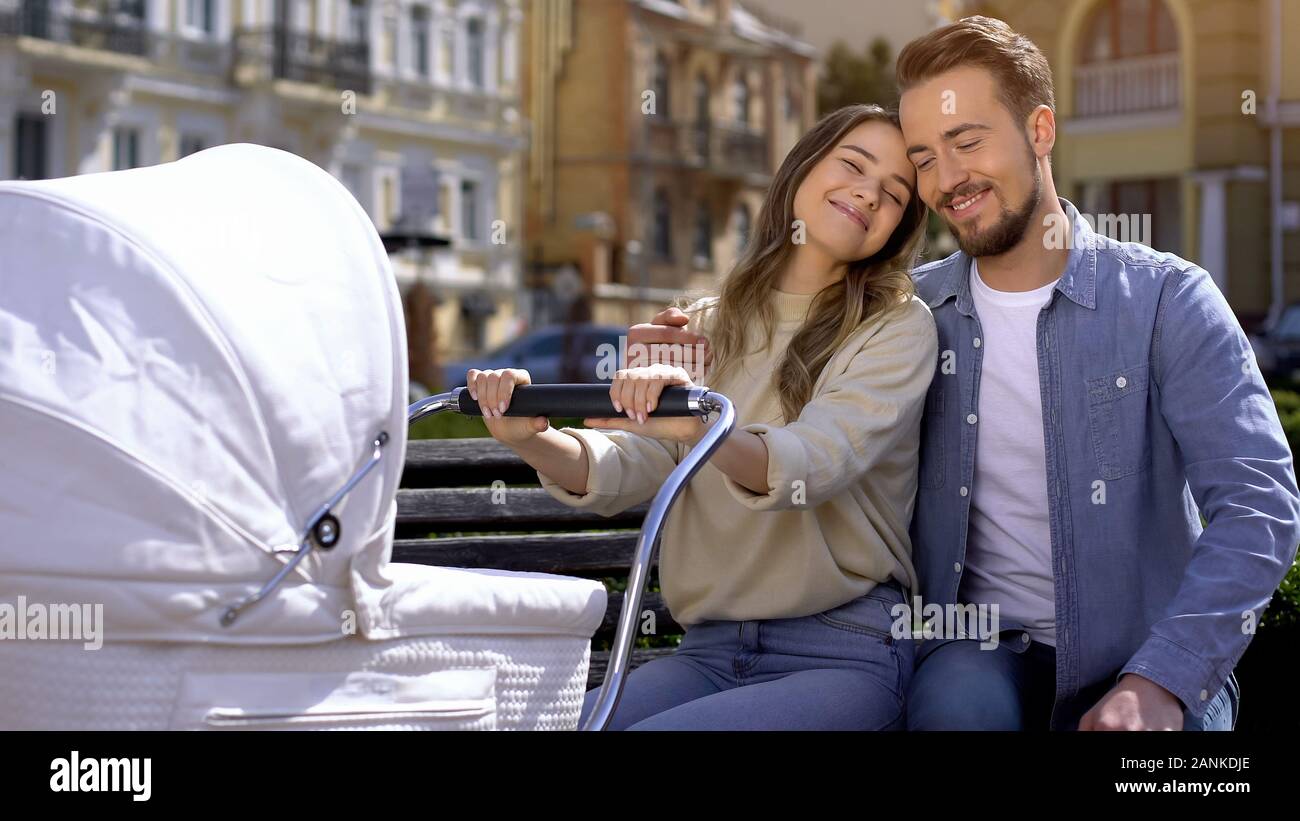 Childcare couple hi-res stock photography and images - Alamy