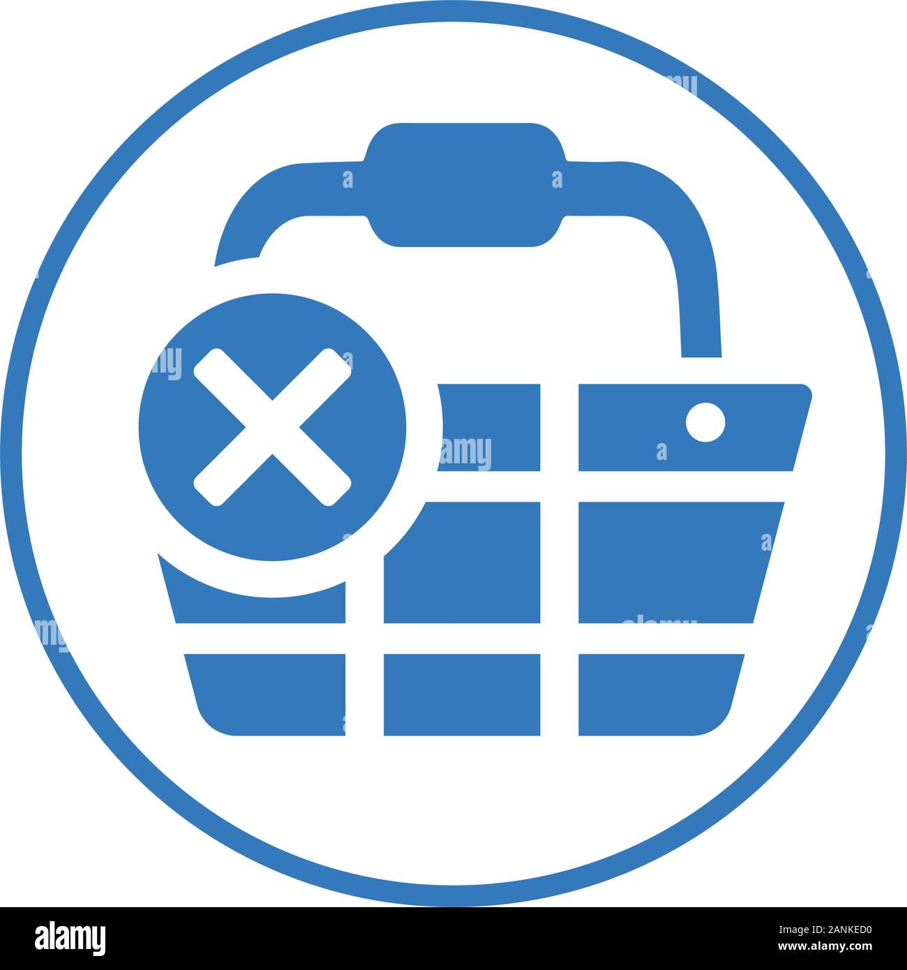 Well organized and fully editable Remove cart vector icon, delete from ...