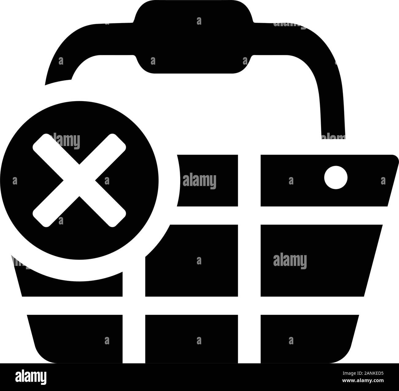 Well organized and fully editable Remove cart vector icon, delete from ...