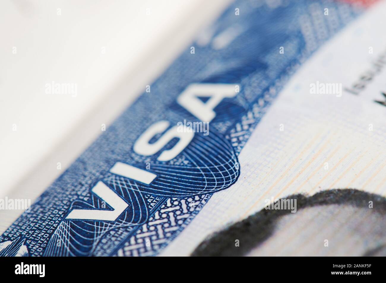 Visa approved stamp hi-res stock photography and images - Alamy