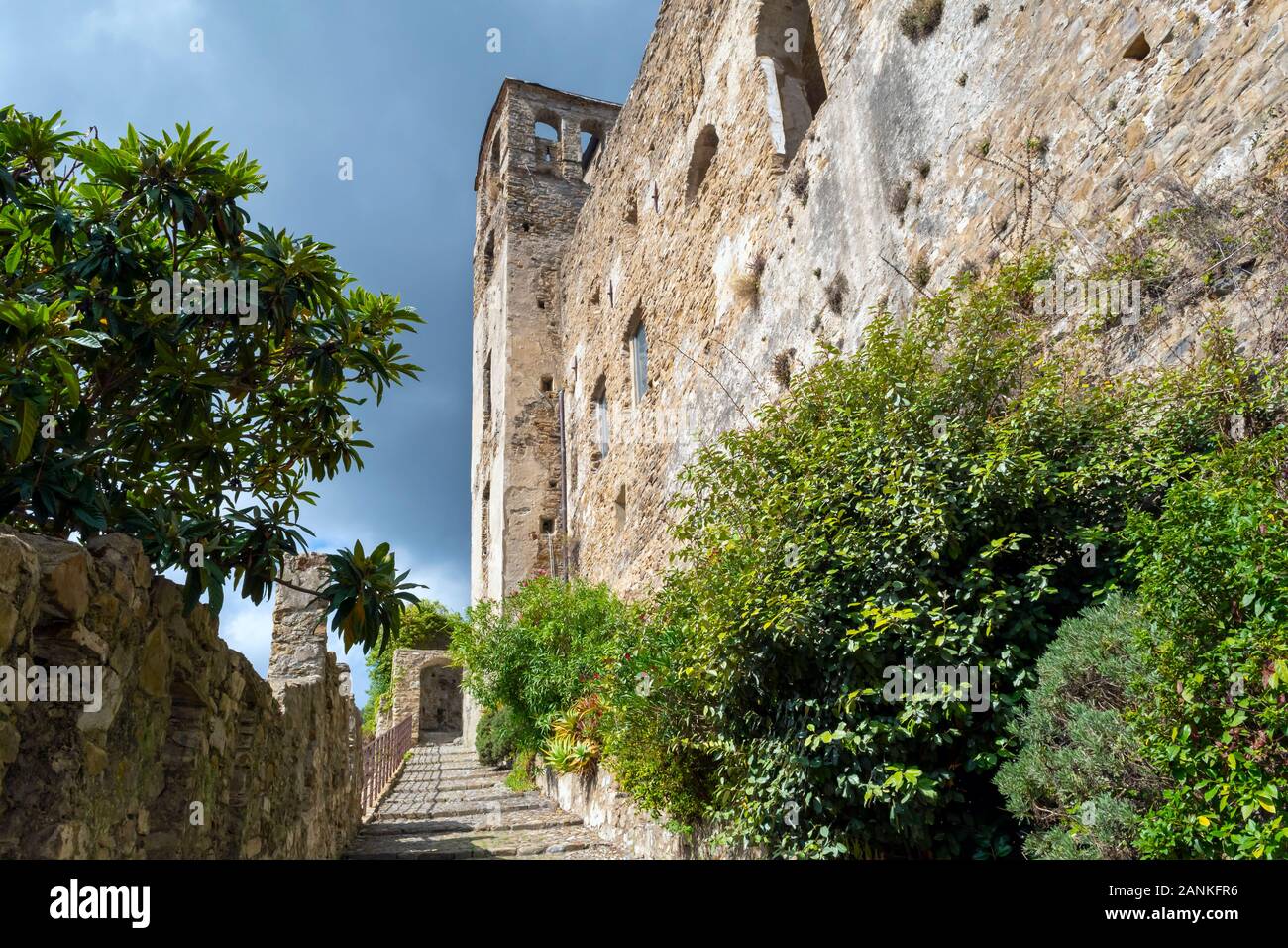 Castle stairs narrow historical hi-res stock photography and images - Alamy