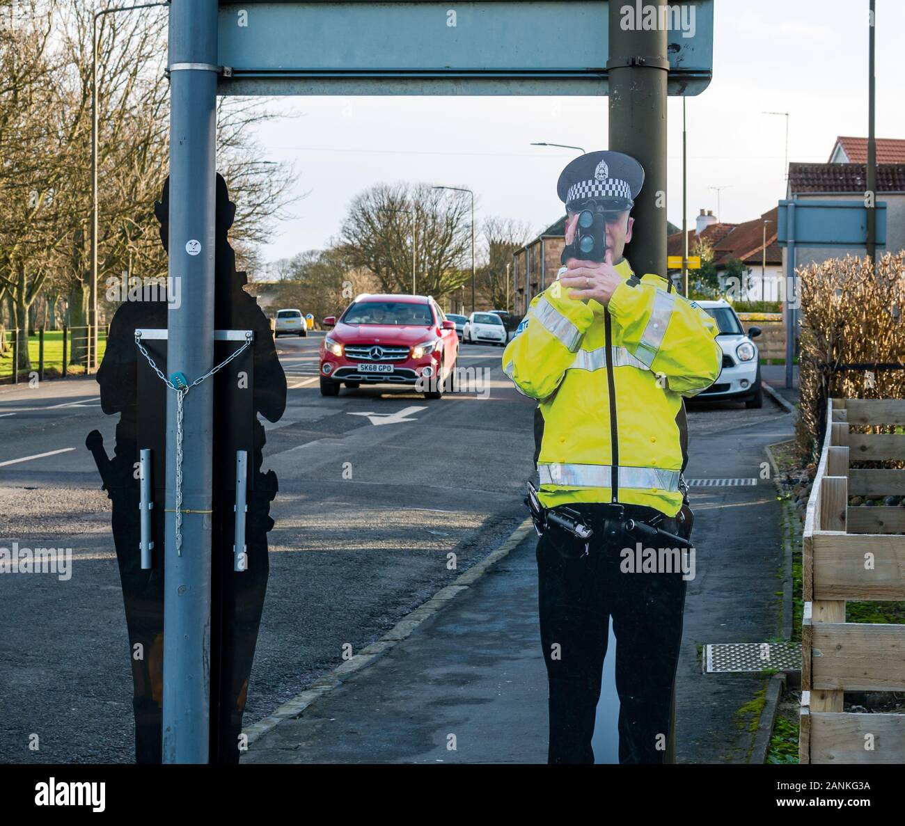 Cardboard cutout police officer hi-res stock photography and images - Alamy