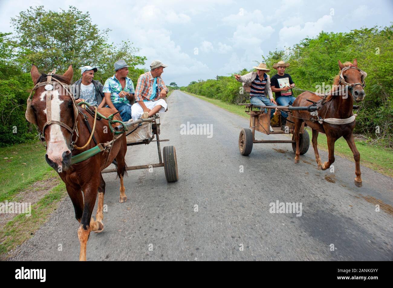 Street scene. El Cayuco, Pinar Del Río, Cuba Stock Photo - Alamy