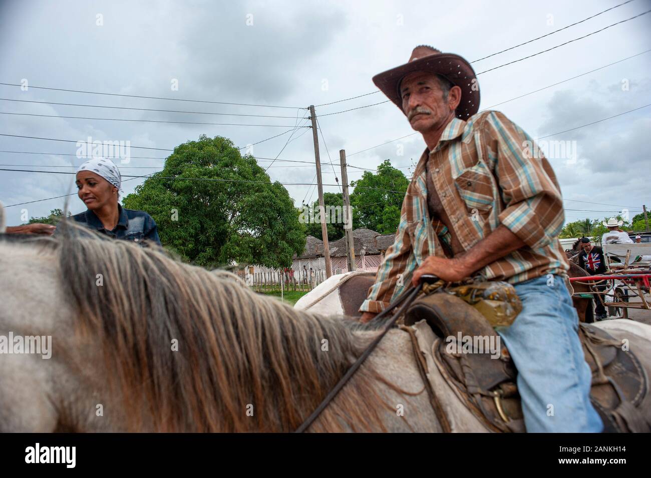 Street scene. El Cayuco, Pinar Del Río, Cuba Stock Photo - Alamy