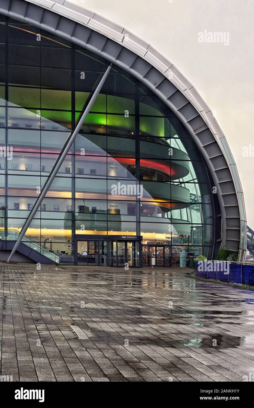The Sage building in Gateshed Stock Photo - Alamy