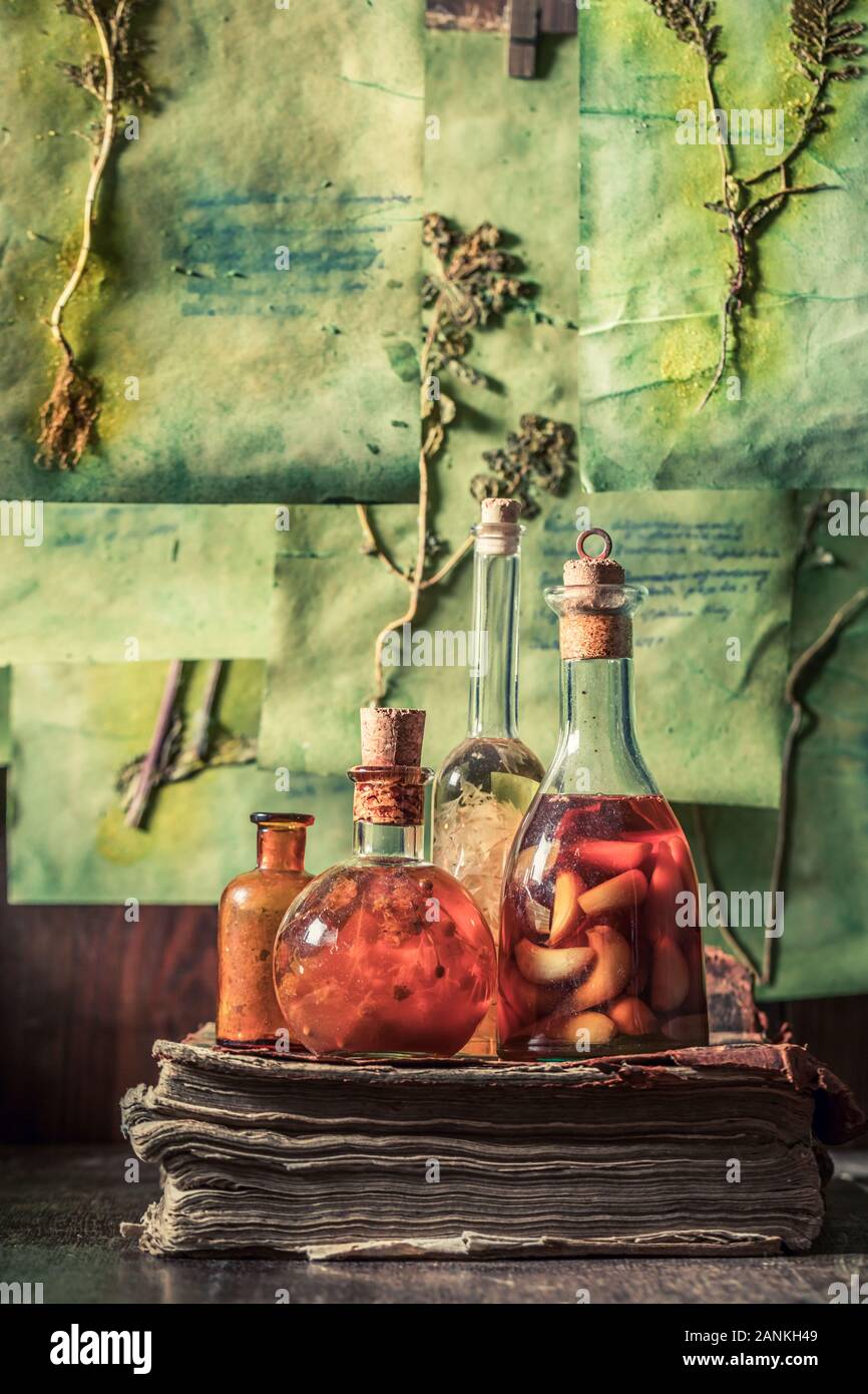 Medicinal herbs laboratory hi-res stock photography and images - Alamy