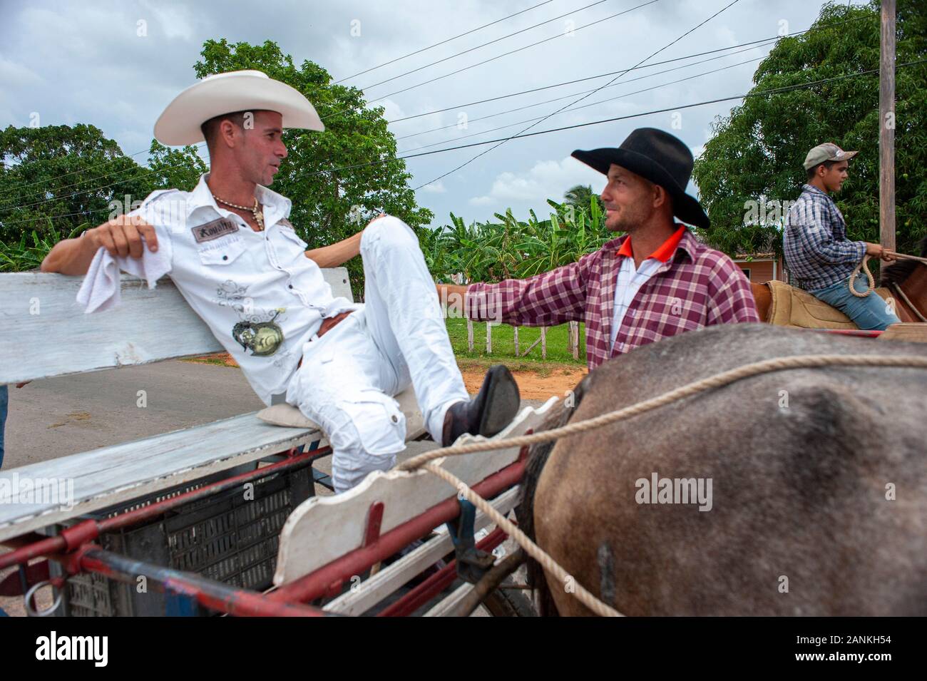 Street scene. El Cayuco, Pinar Del Río, Cuba Stock Photo - Alamy