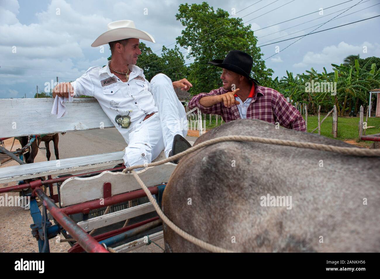 Street scene. El Cayuco, Pinar Del Río, Cuba Stock Photo - Alamy