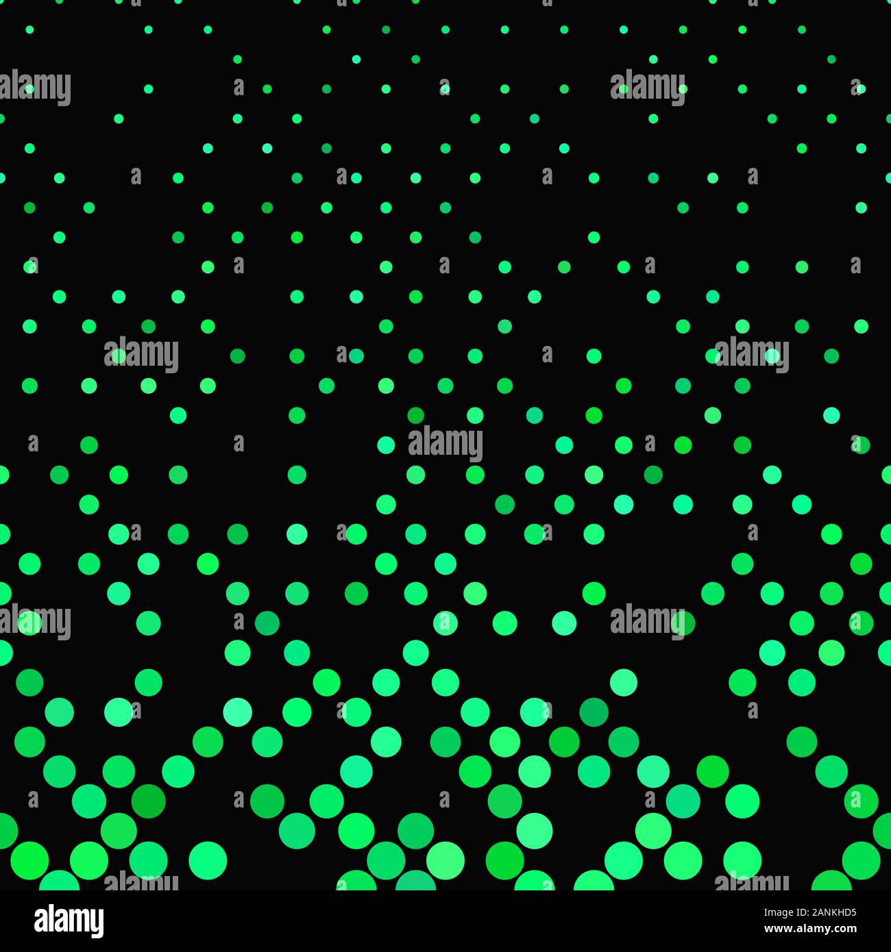 Green repeating abstract circle pattern background - vector graphic Stock Vector Image & Art - Alamy