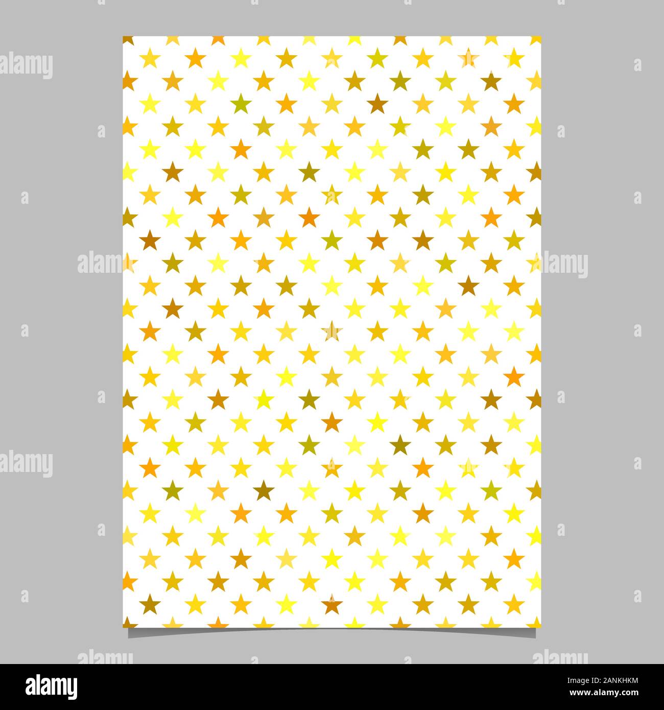 Star pattern brochure design - vector document background Stock Vector ...