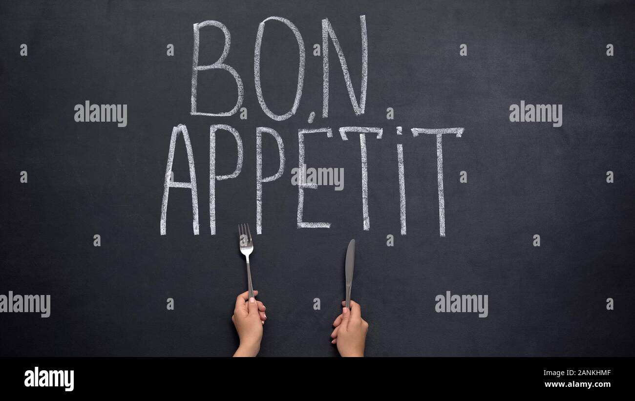 Bon appetite hi-res stock photography and images - Alamy