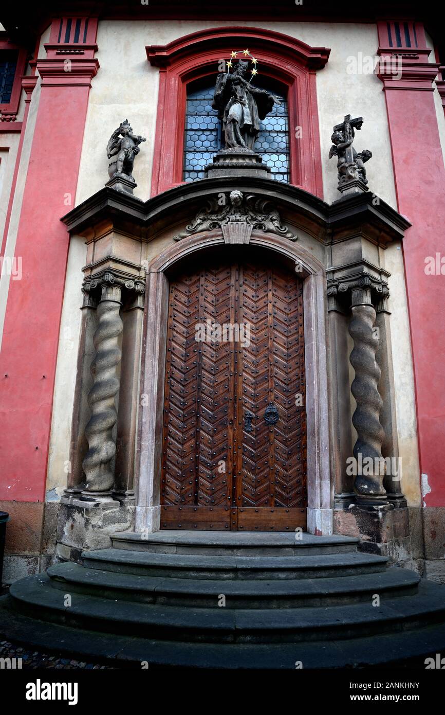 St Georges Basilica At Prague Castle High Resolution Stock Photography ...