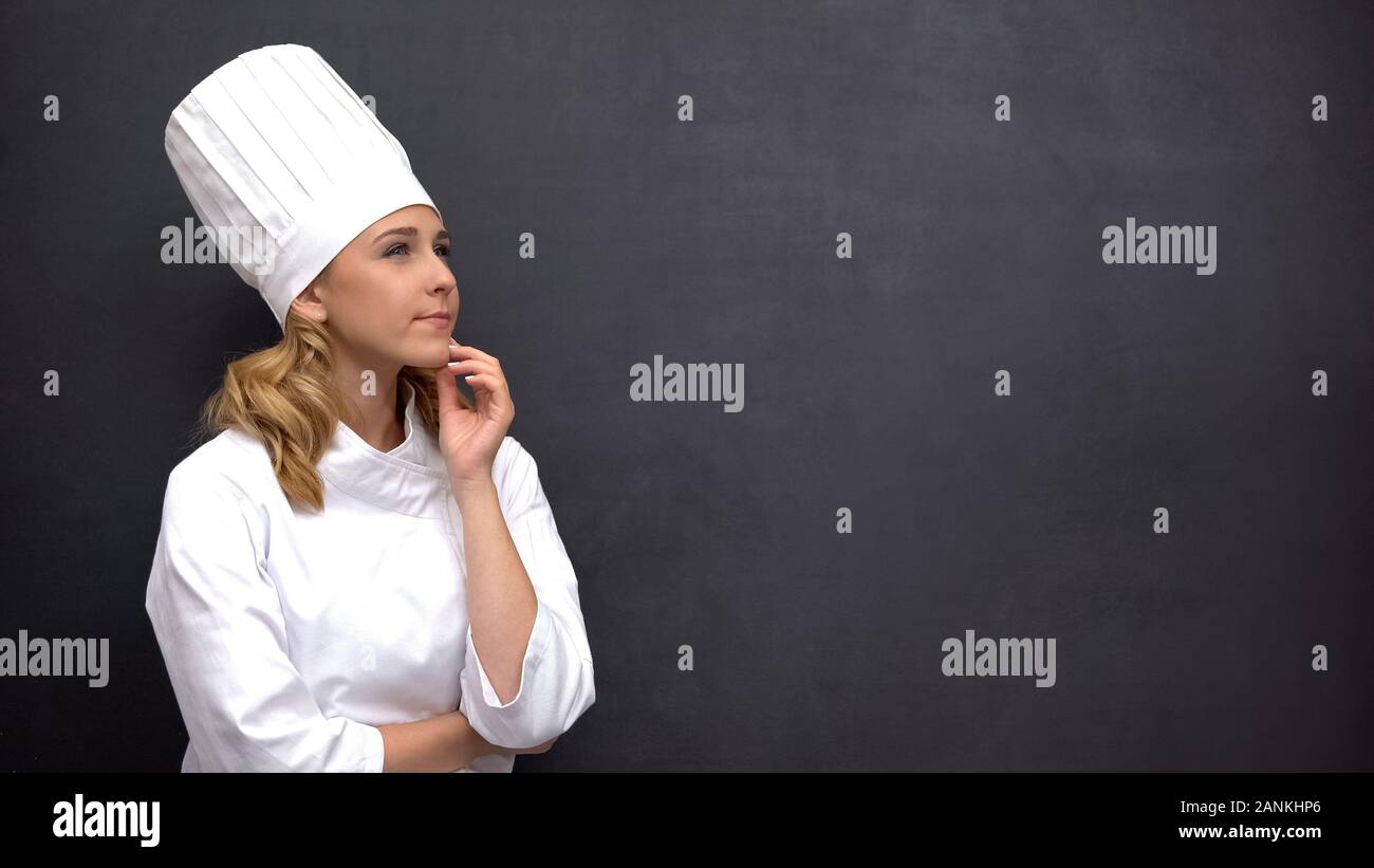 Chef touching food hi-res stock photography and images - Alamy